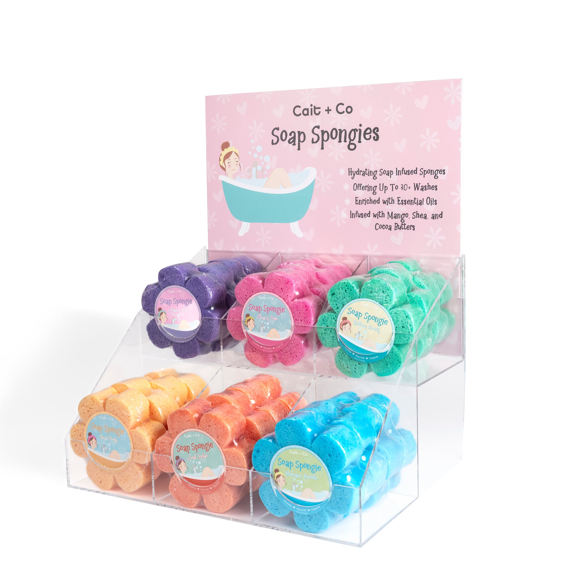Forever Young Soap Spongie: Display