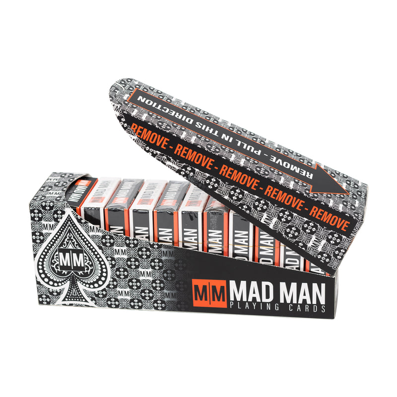 Mad Man Playing Cards Pre-Loaded Display (12 pcs) – Nicole Brayden Gifts